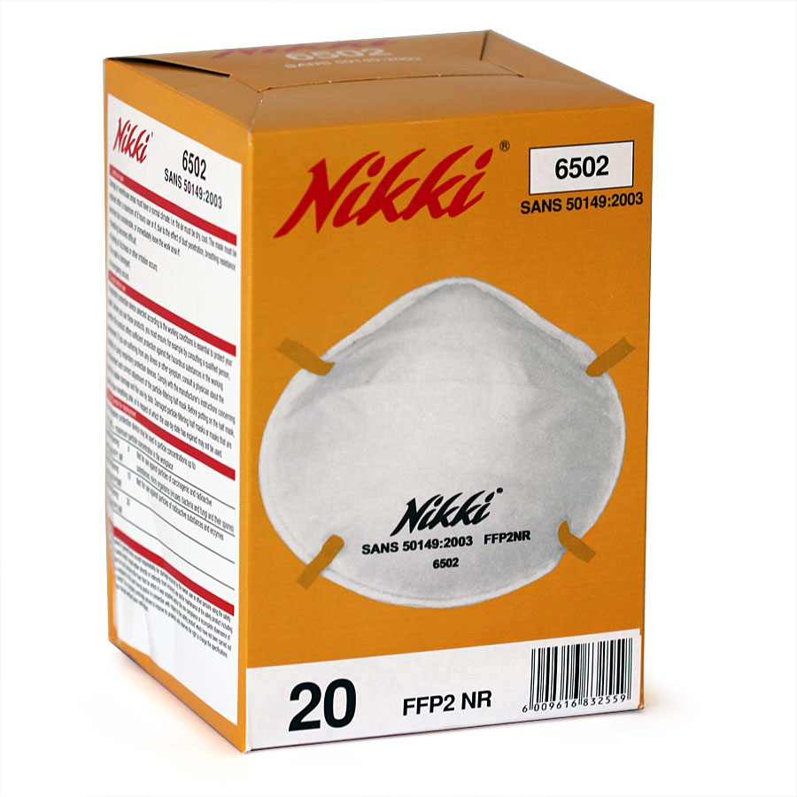 Nikki FFP2 Safety Mask (Box 20) from FTS Safety